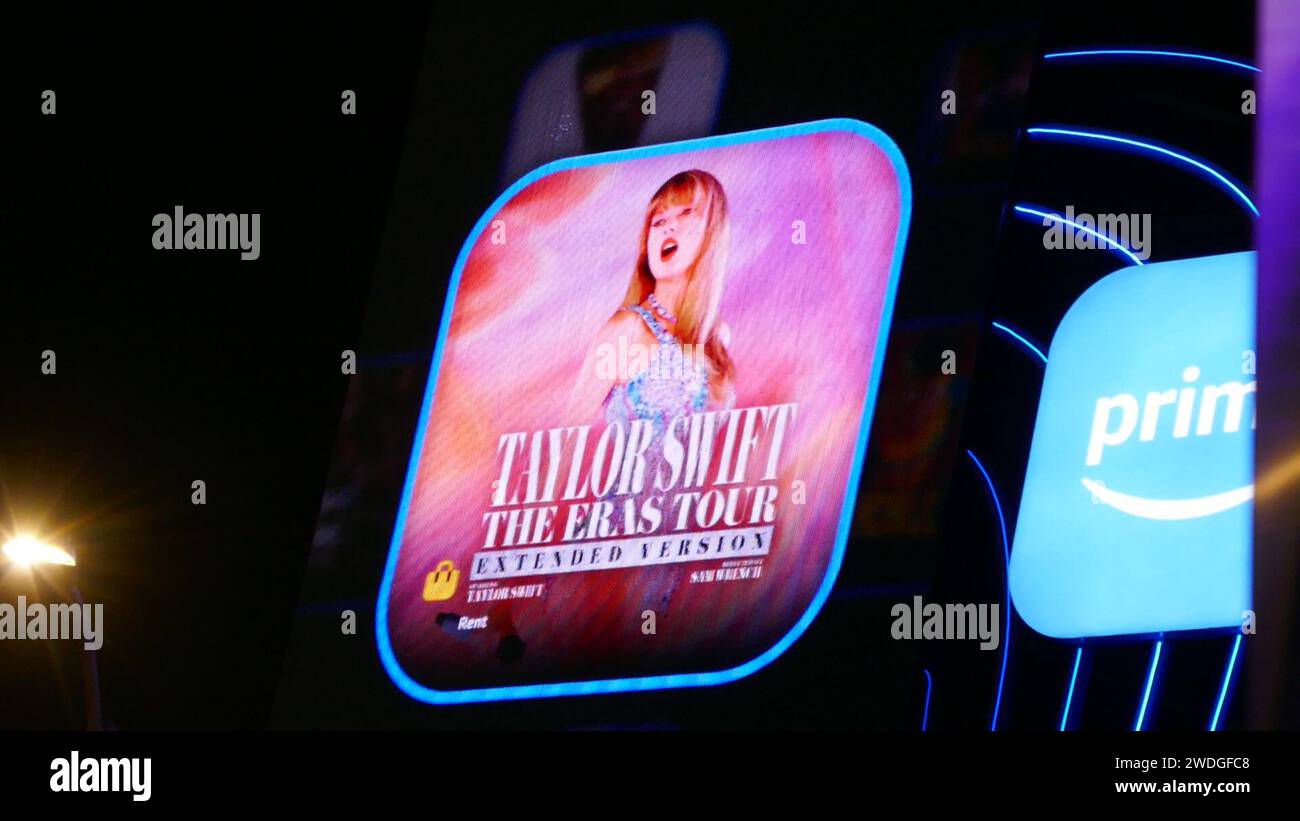 Los Angeles, California, USA 19th January 2024 Taylor Swift The Eras ...