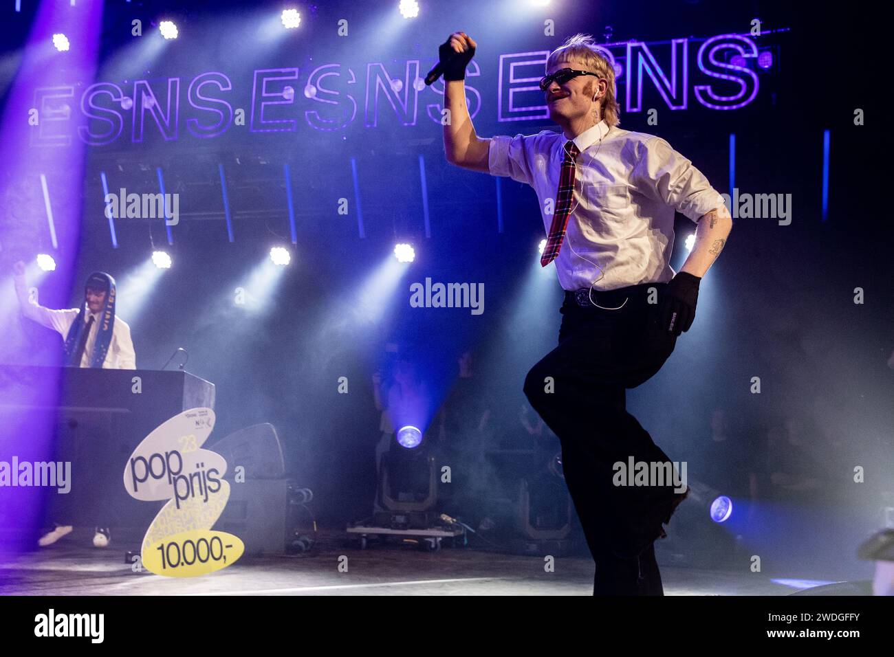 GRONINGEN - Rapper Joost receives the Pop Prize at the Eurosonic ...