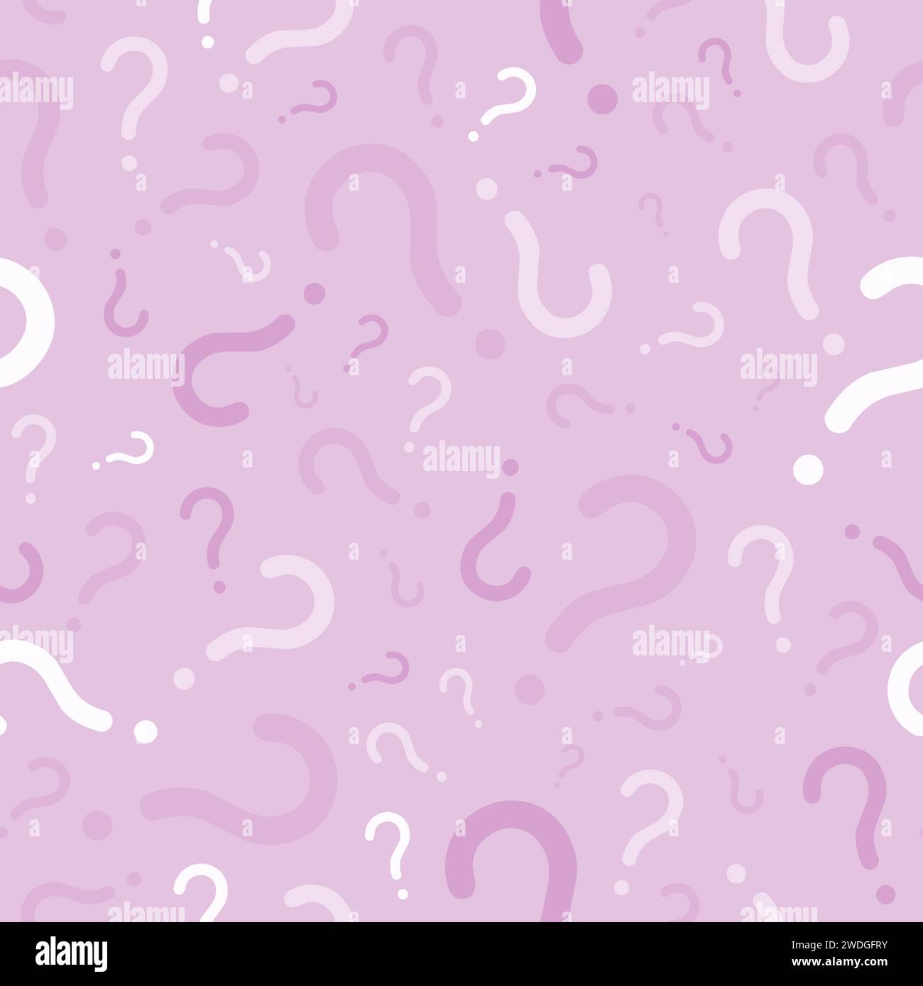 Question marks seamless vector background. Question mark texture for ...