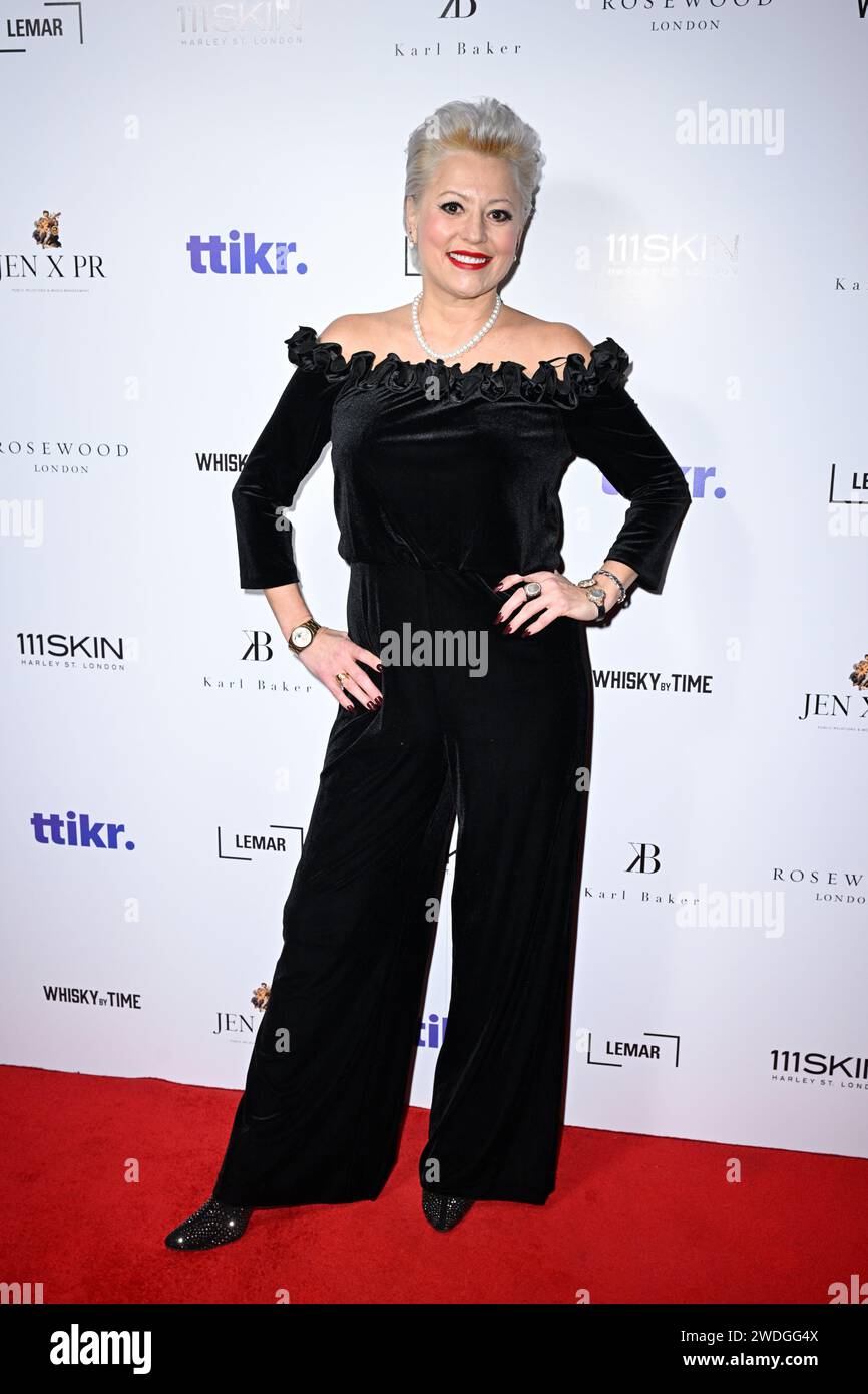 EDITORIAL USE ONLY Caroline Monk attends the TTIKR Global App Launch ...