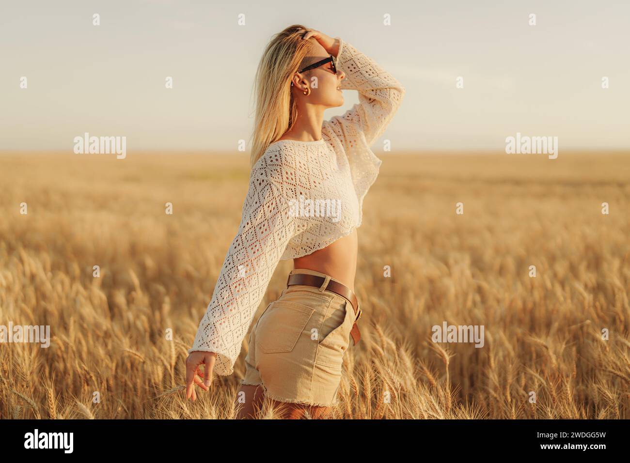 A Moment of Rural Reflection Stock Photo - Alamy