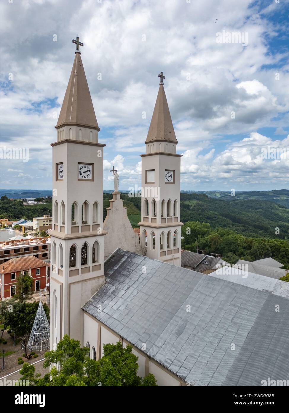 Sao Francisco de Assis Church, Monte Belo do Sul, Rio Grande do Sul ...
