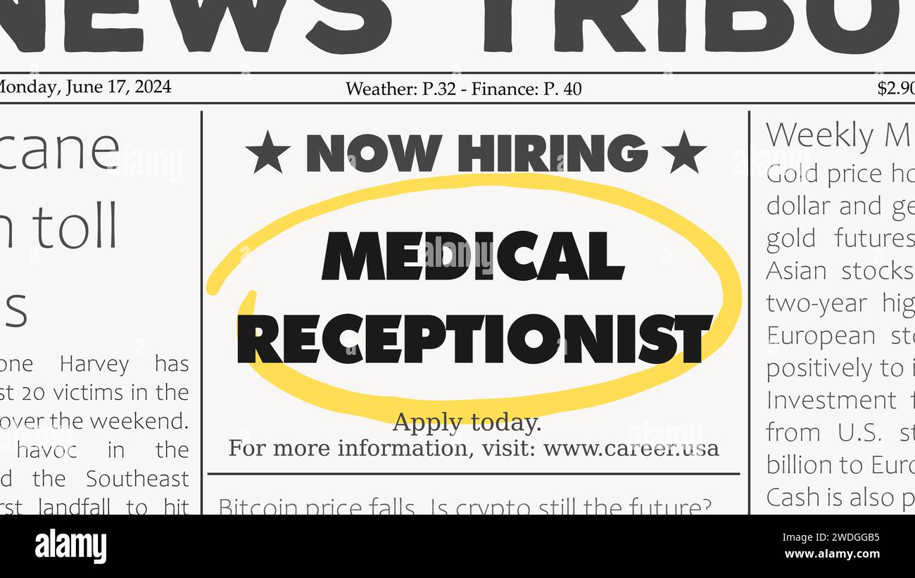 Medical recruitment Stock Vector Images - Alamy