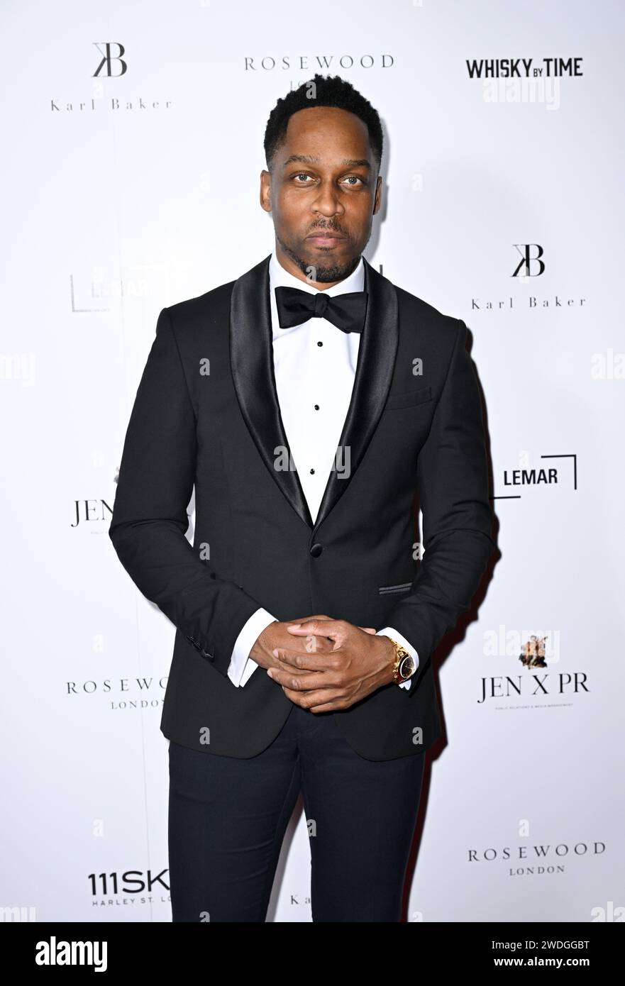 EDITORIAL USE ONLY Lemar attends the TTIKR Global App Launch and gala ...