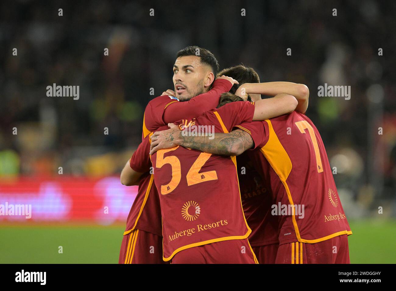 Rome, Italy. 20th January 2024, Stadio Olimpico, Roma, Italy; Serie A ...