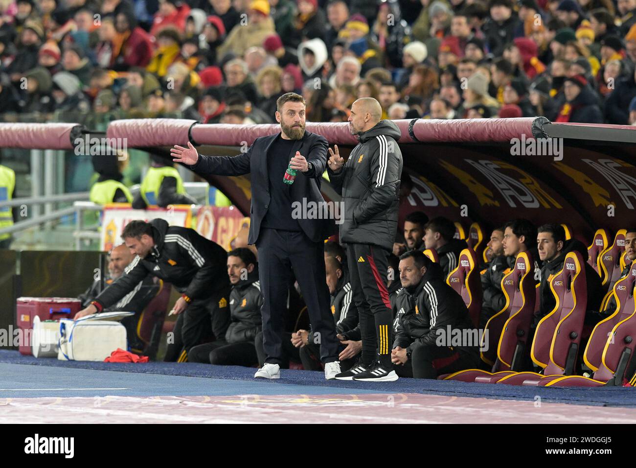 Rome, Italy. 20th January 2024, Stadio Olimpico, Roma, Italy; Serie A ...