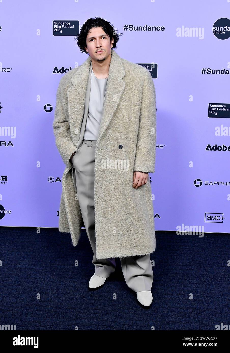 Park City, USA. 20th Jan, 2024. Danny Ramirez attends "Winner" Premiere ...