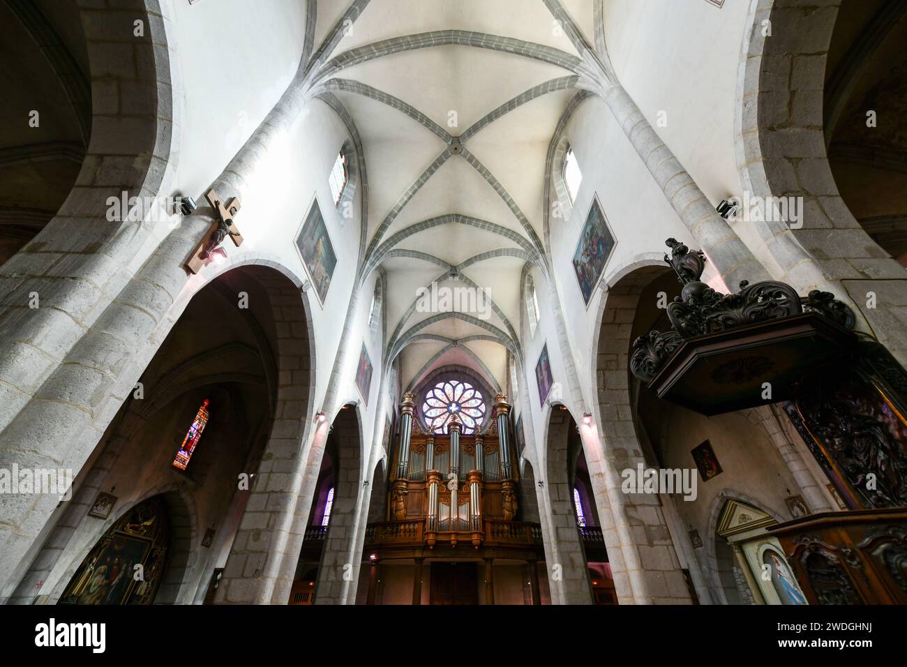 Annency, France - Aug 20, 2022: Annecy Cathedral is a Roman Catholic ...