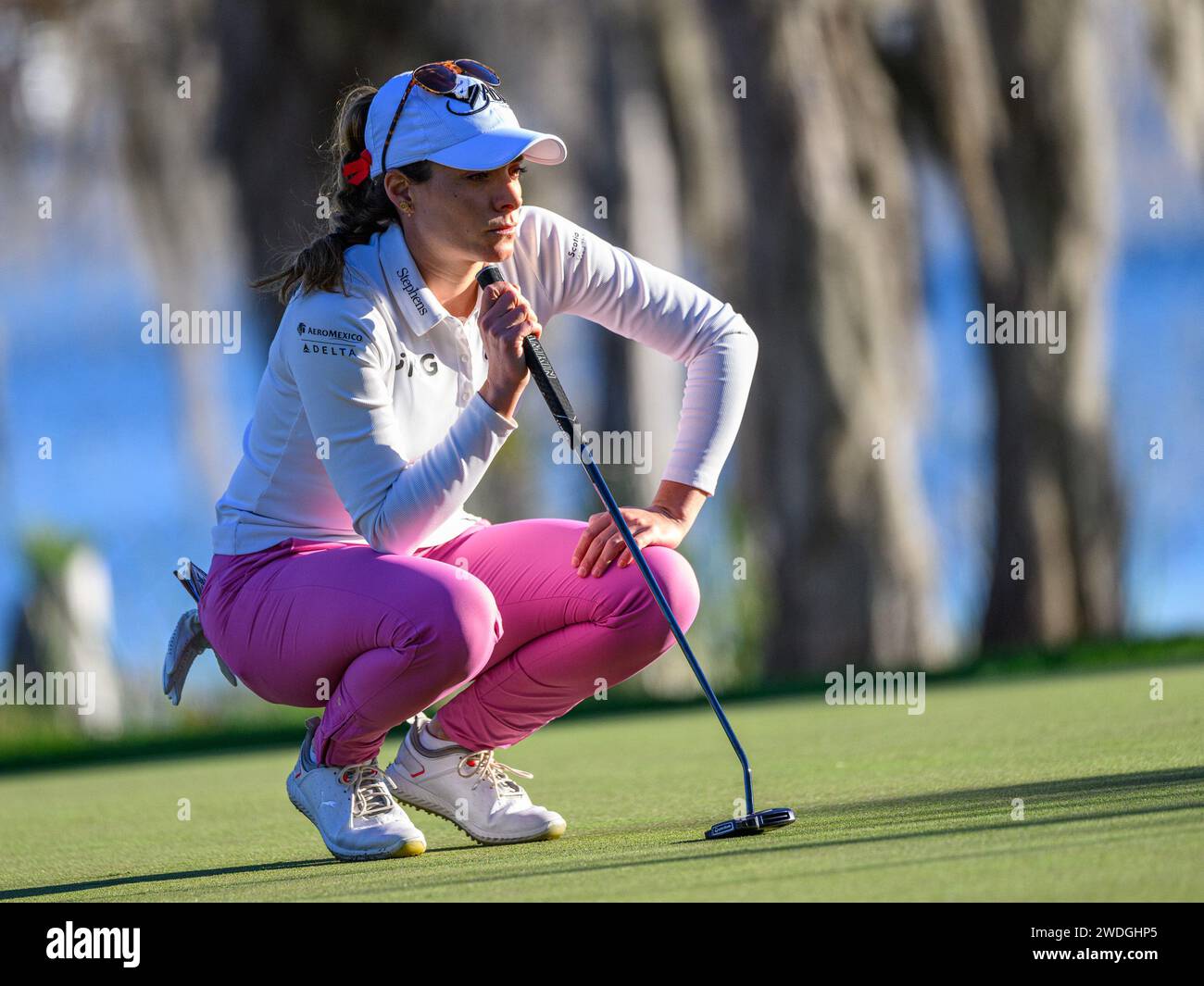 Orlando, FL, USA. 20th Jan, 2024. Gaby Lopez of Mexico on the 18th ...