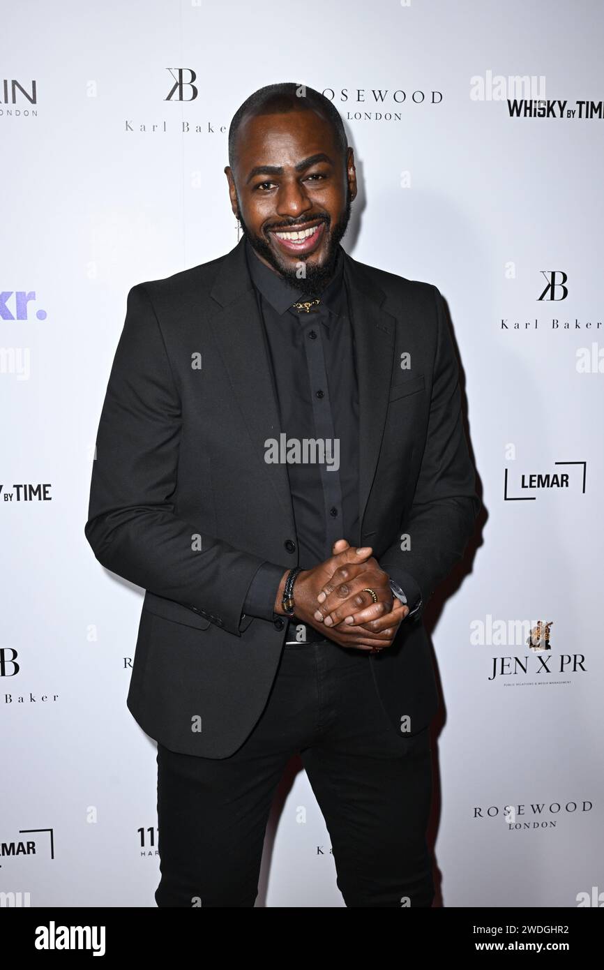 EDITORIAL USE ONLY Ben Ofoedu attends the TTIKR Global App Launch and ...