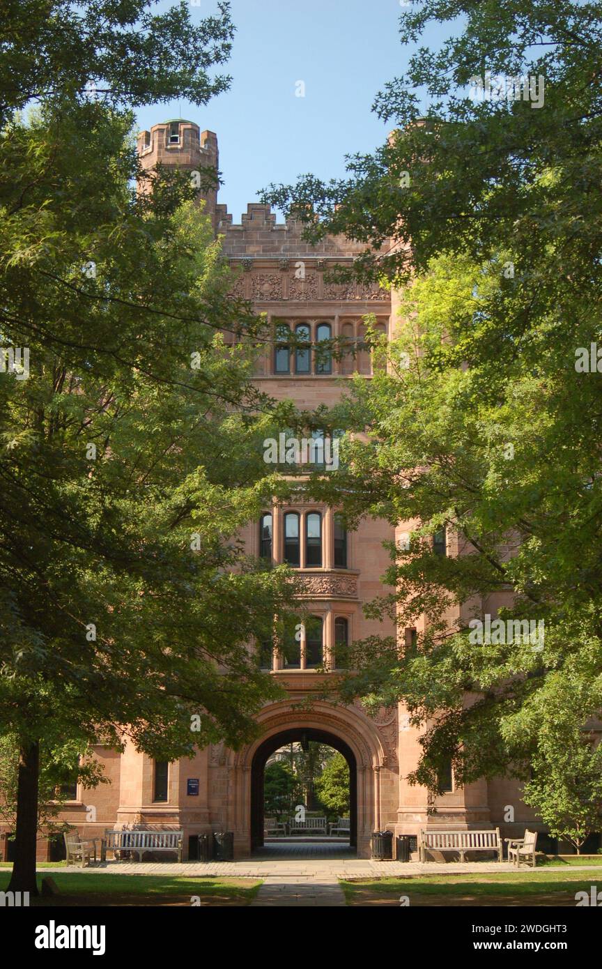 Gothic architecture is in abundance on the old campus of Yale ...