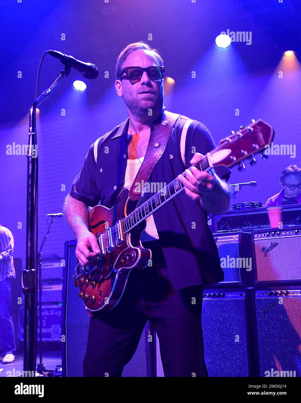 Park City, USA. 19th Jan, 2024. The Black Keys - Dan Auerbach performs ...