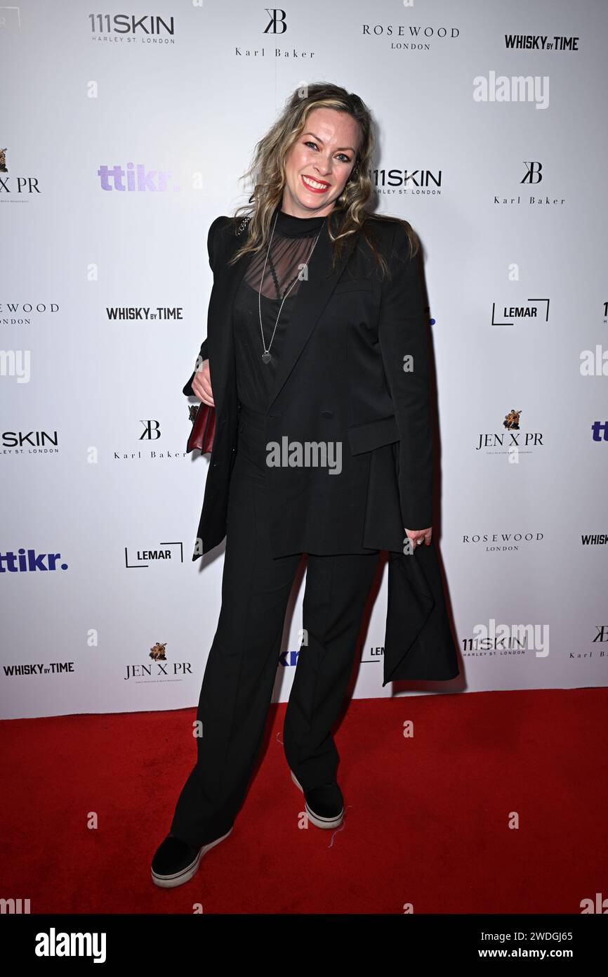 EDITORIAL USE ONLY Sharon Marshall attends the TTIKR Global App Launch ...