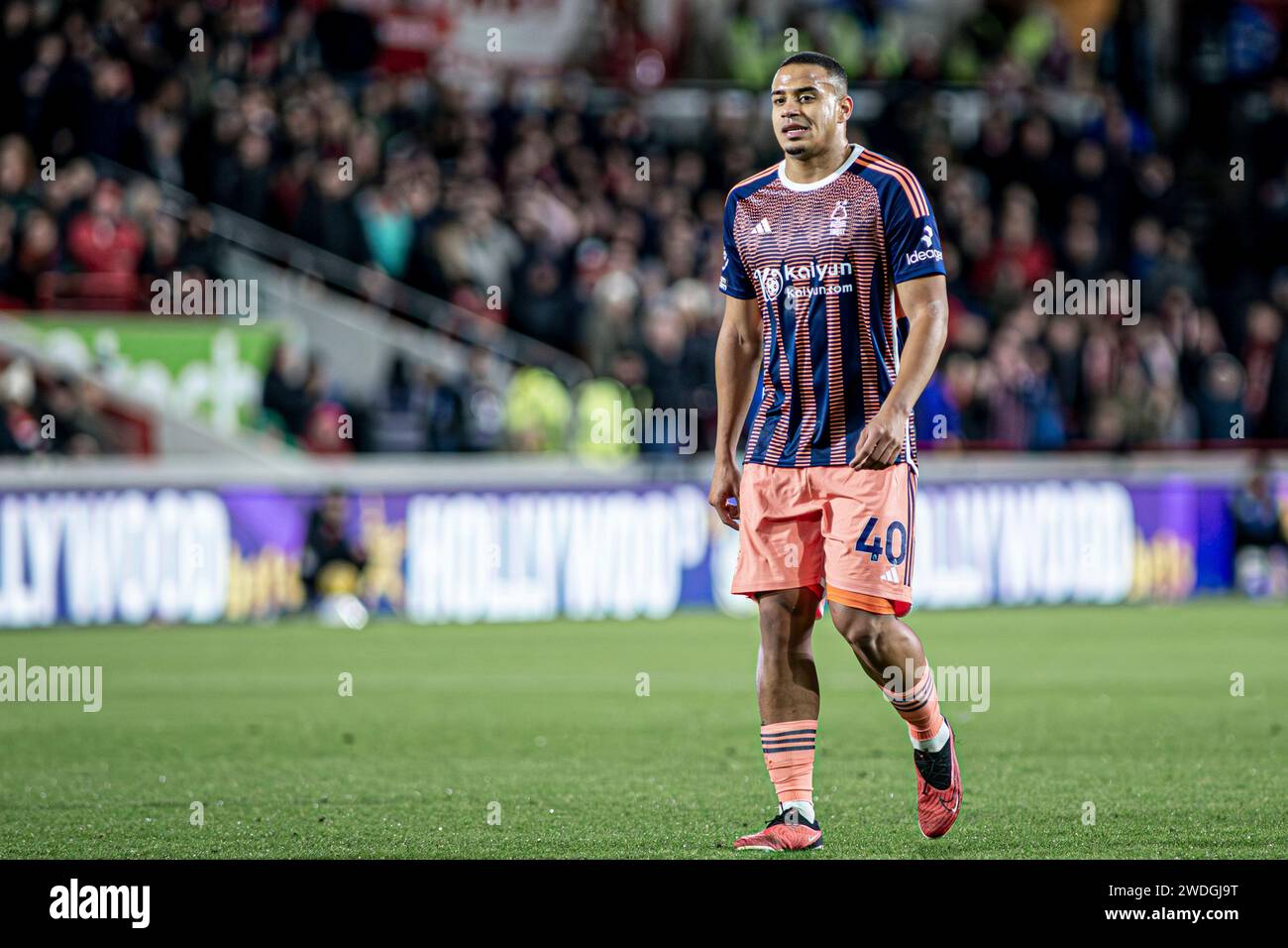 Brentford, UK. 20th Jan, 2024. Murillo of Nottingham Forest during the ...