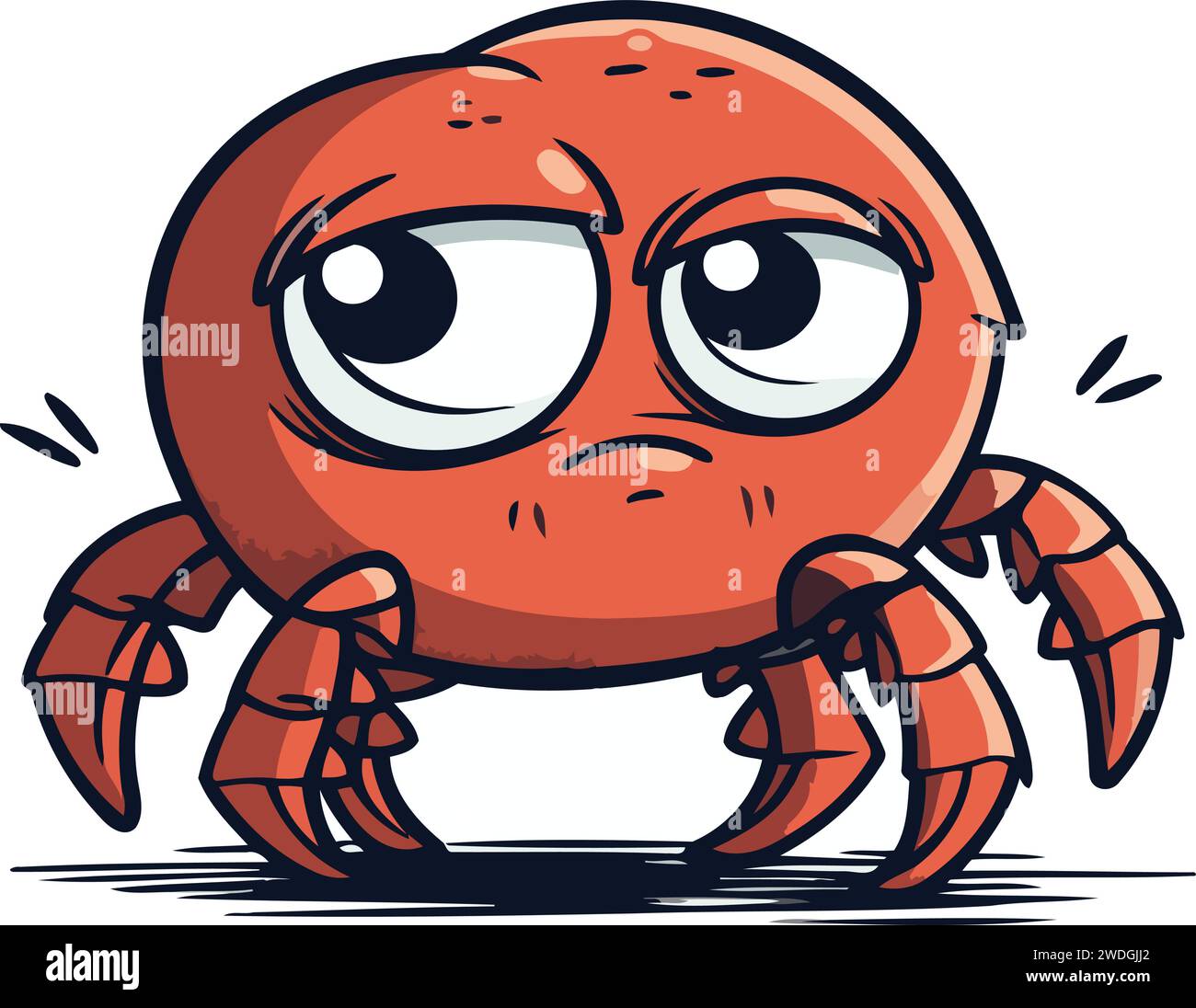 Crabbing vector vectors Stock Vector Images - Alamy