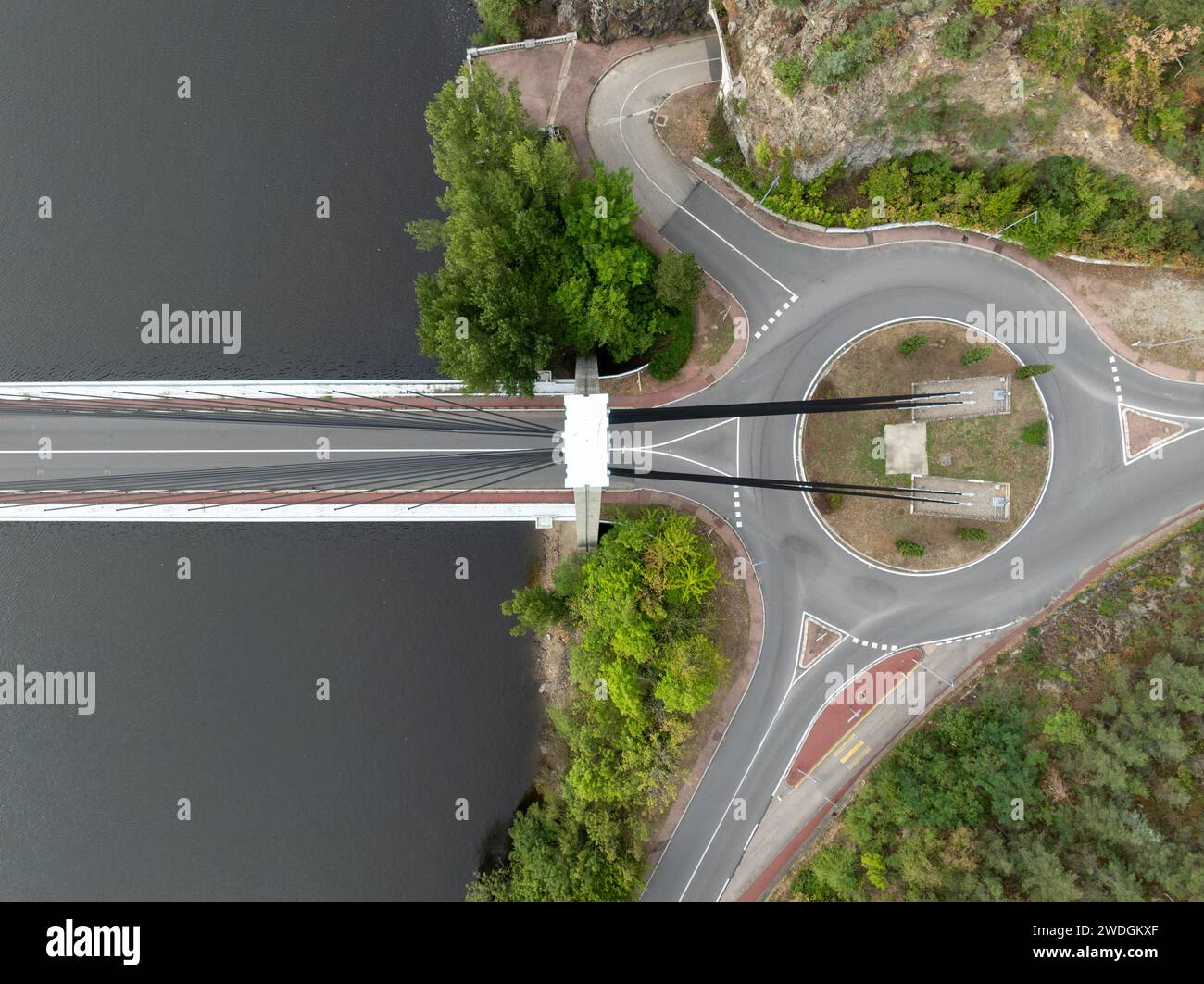 Cable stayed suspension bridge hi-res stock photography and images - Alamy
