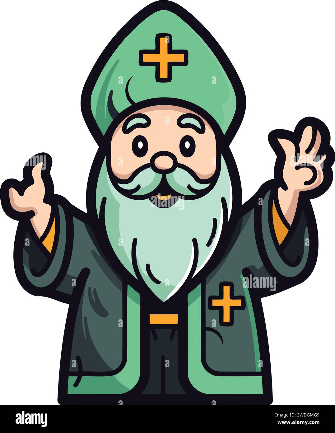 Christian man Stock Vector Images - Alamy