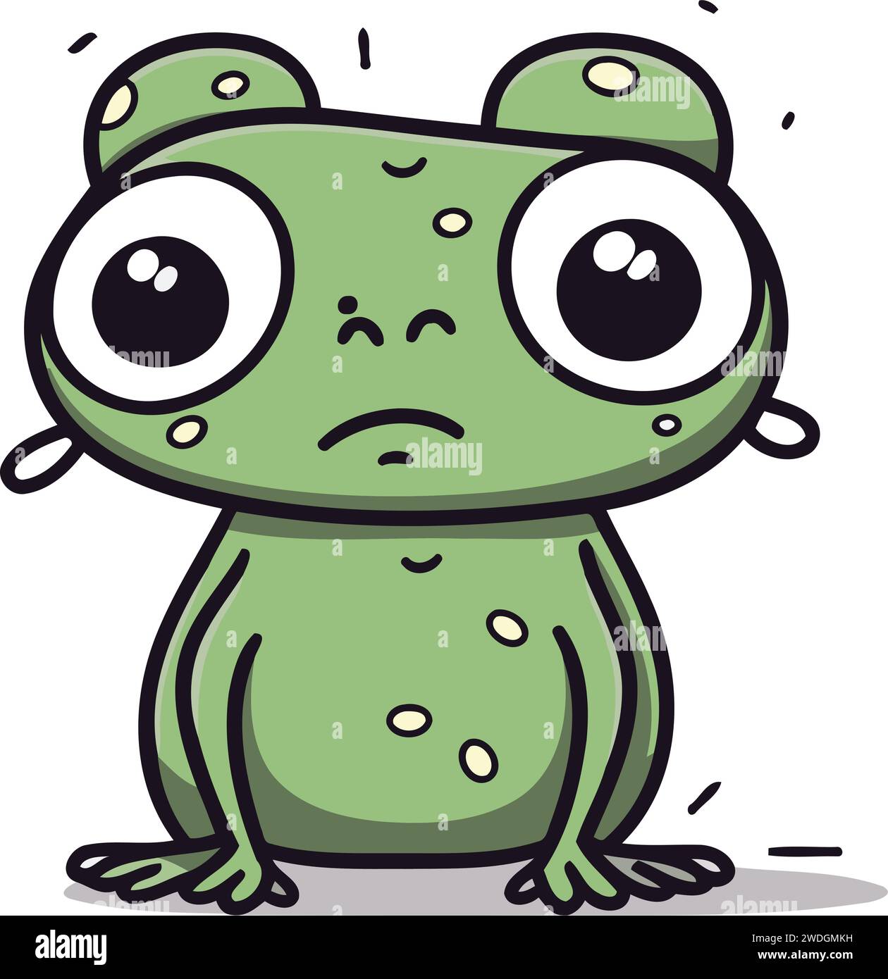 Cute toad face cartoon hi-res stock photography and images - Alamy