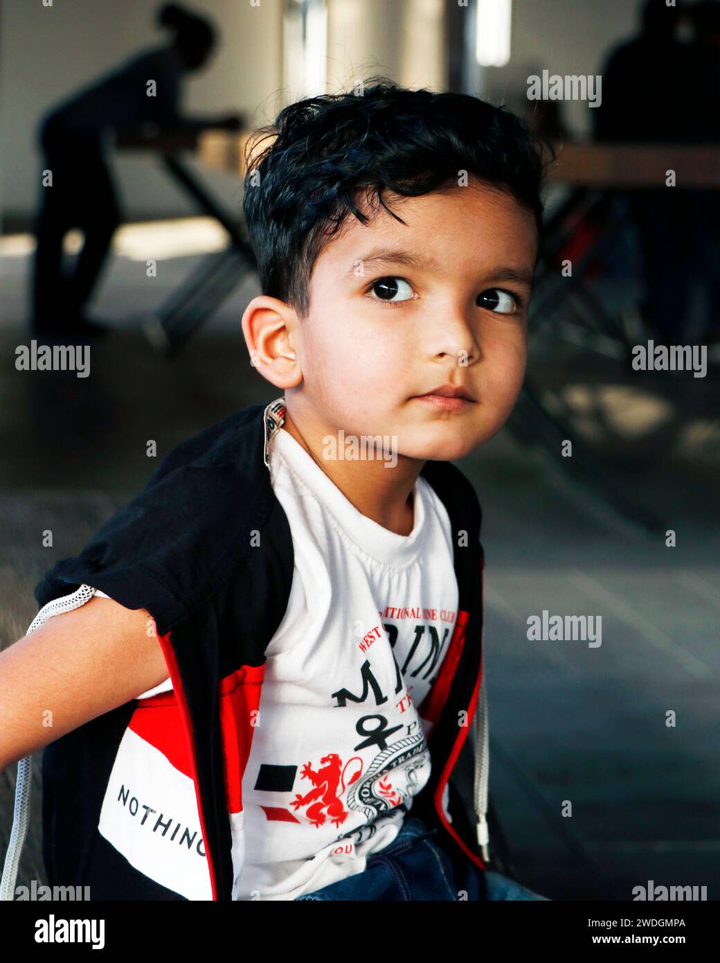 beautiful indian model boy in close up Stock Photo - Alamy