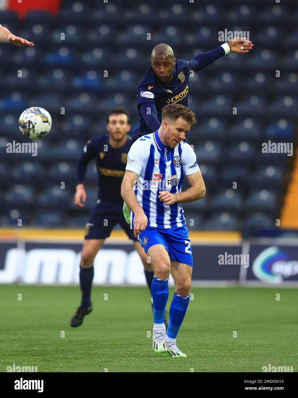 Kilmarnock, Scotland, UK. 20th January 2024; Rugby Park, Kilmarnock ...