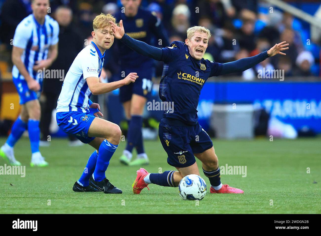 Kilmarnock, Scotland, UK. 20th January 2024; Rugby Park, Kilmarnock ...