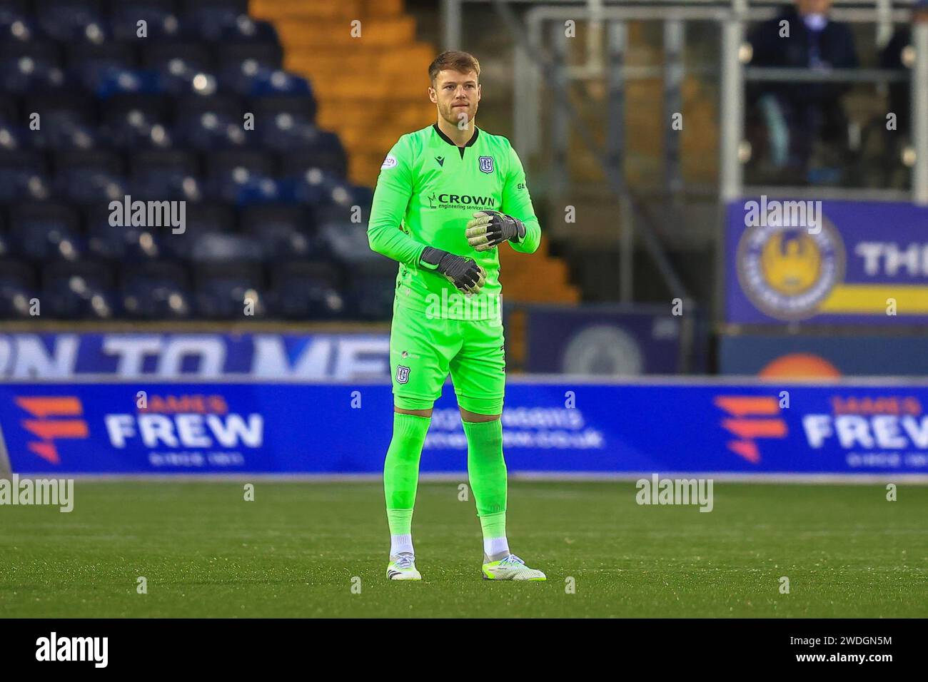 Kilmarnock, Scotland, UK. 20th January 2024; Rugby Park, Kilmarnock ...