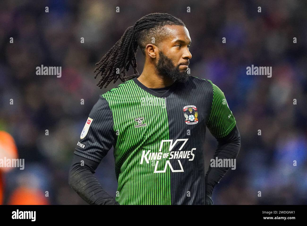 Sheffield, UK. 20th Jan, 2024. Coventry City midfielder Kasey Palmer ...