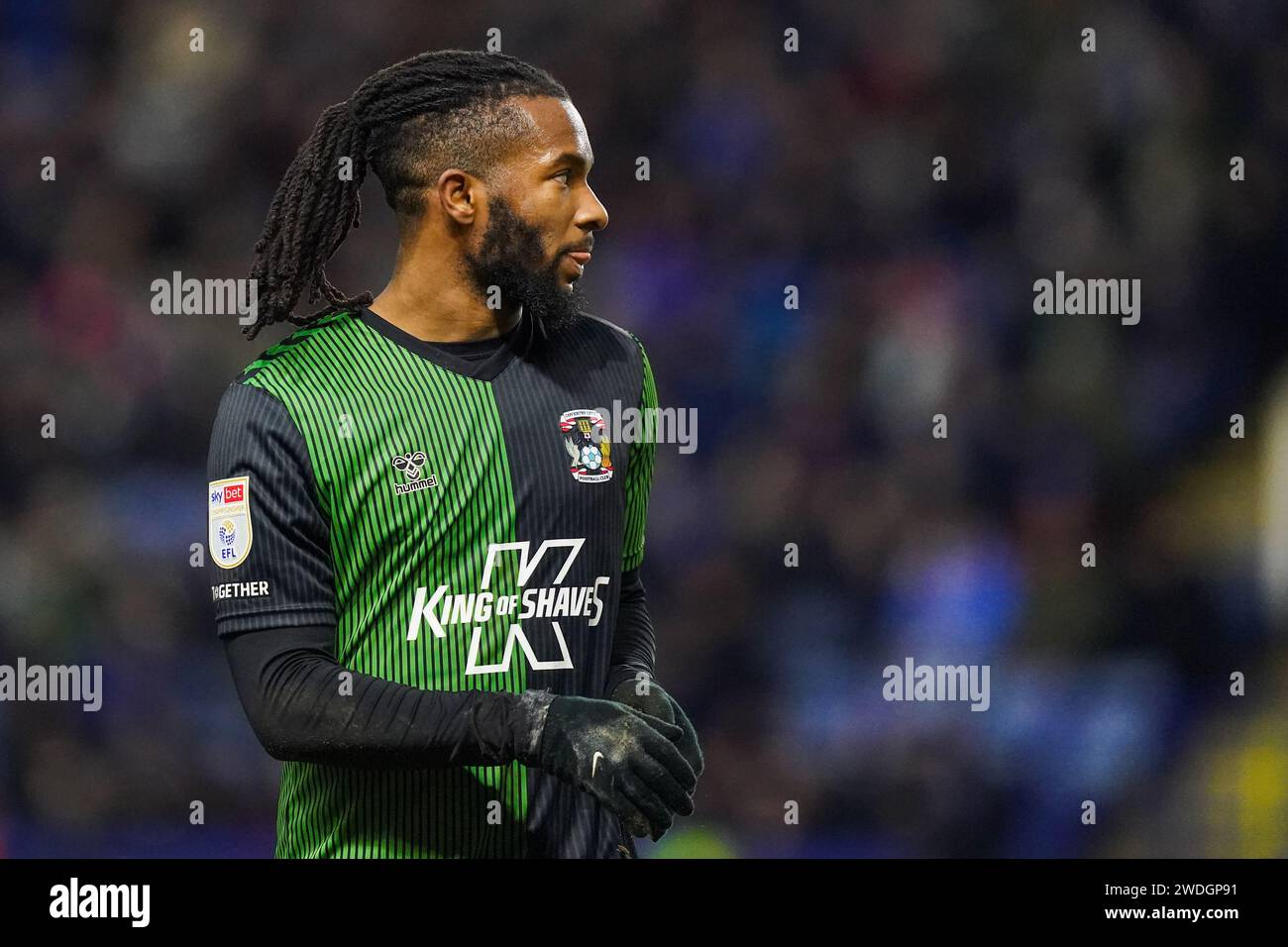 Sheffield, UK. 20th Jan, 2024. Coventry City midfielder Kasey Palmer ...