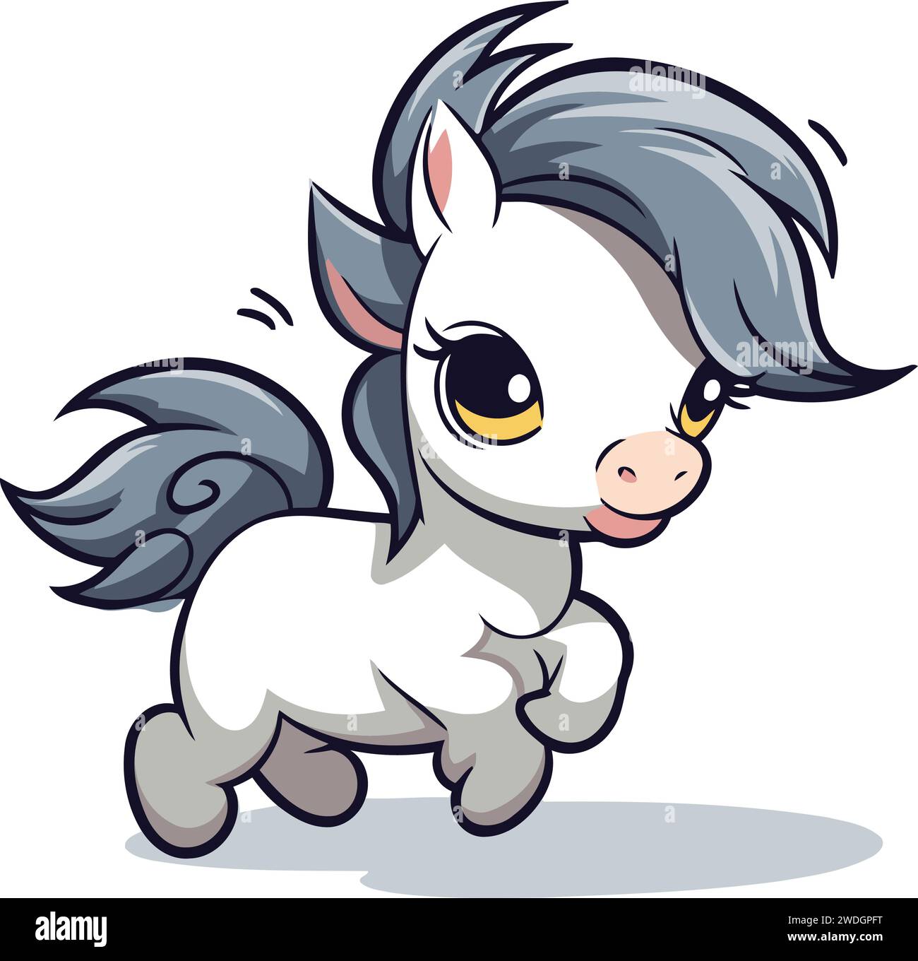 Cute Pony Cartoon