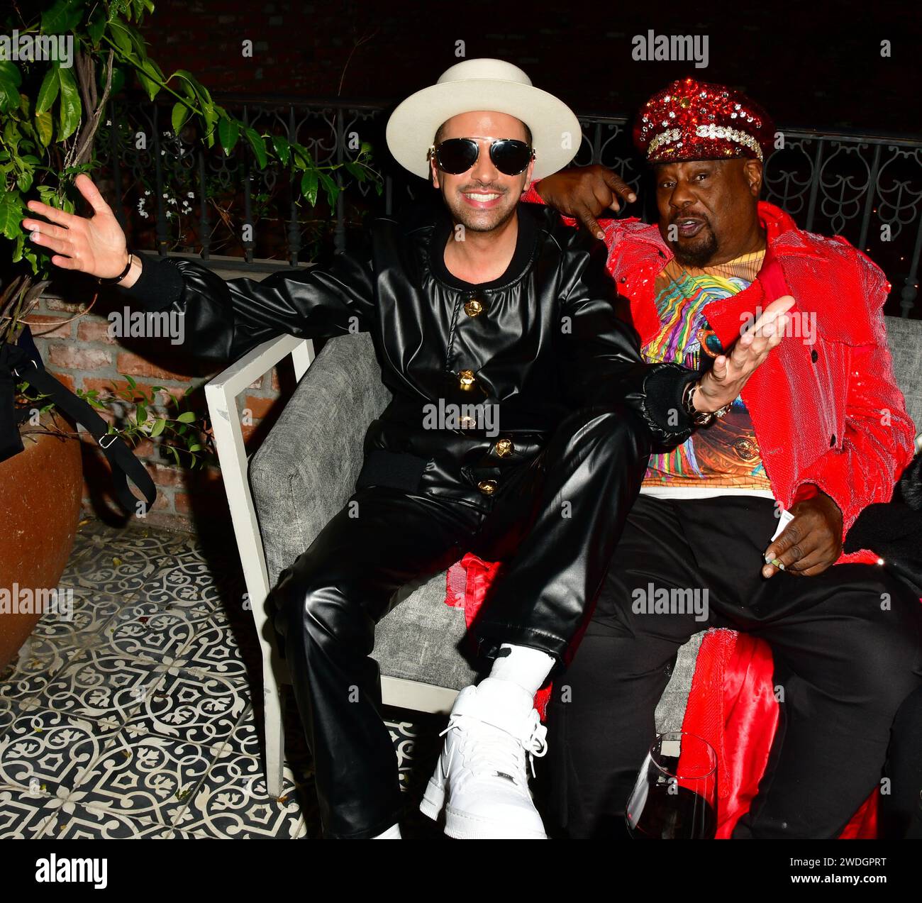 Hollywood, Ca. 19th Jan, 2024. George Clinton, DJ Cassidy attend George ...
