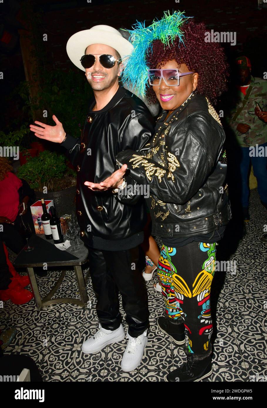 Hollywood, Ca. 19th Jan, 2024. Gramma Funk, DJ Cassidy attend George ...