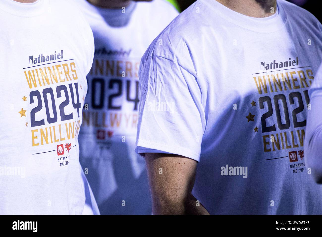 Barry, UK. 20th Jan, 2024. The New Saints v Swansea City u21in the ...