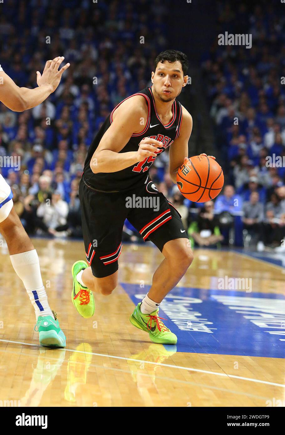 LEXINGTON, KY - JANUARY 20: Georgia Bulldogs guard RJ Melendez (15) in ...