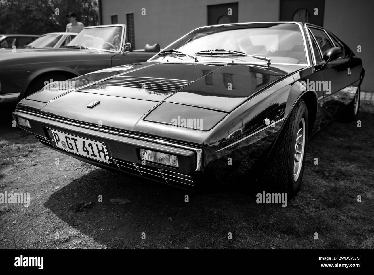 WERDER (HAVEL), GERMANY - MAY 20, 2023: The sports car Ferrari Dino 380 ...