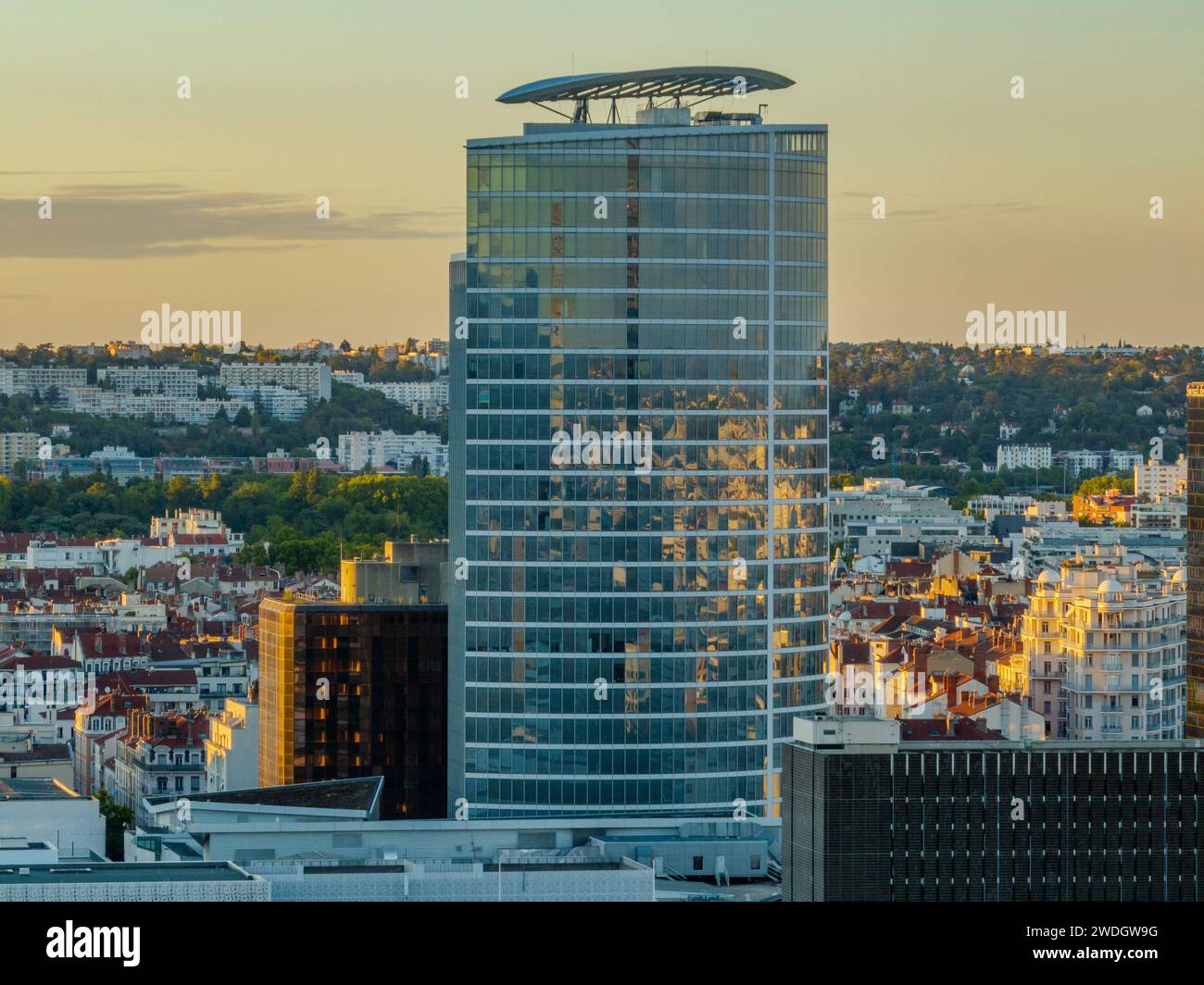 The Tour Oxygene (Oxygen Tower in English) is a skyscraper which rises ...