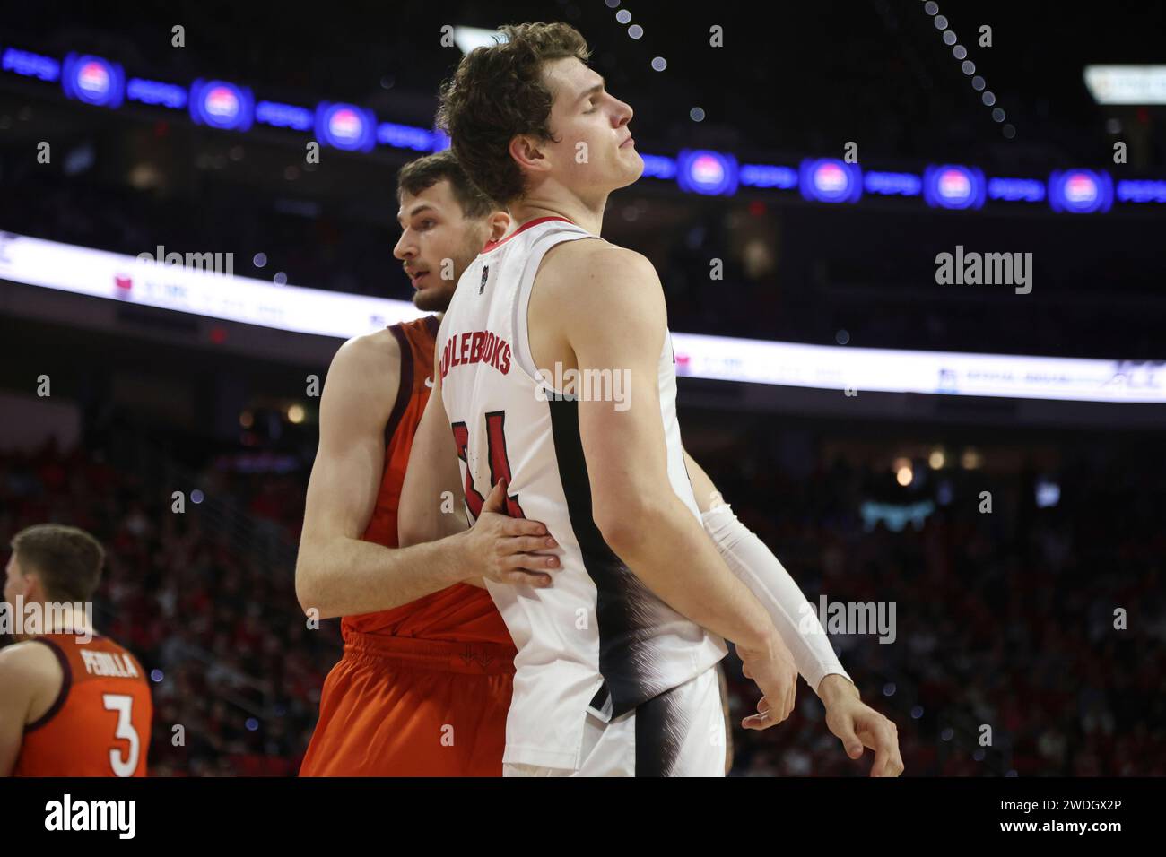RALEIGH, NC - JANUARY 20: North Carolina State Wolfpack forward Ben ...