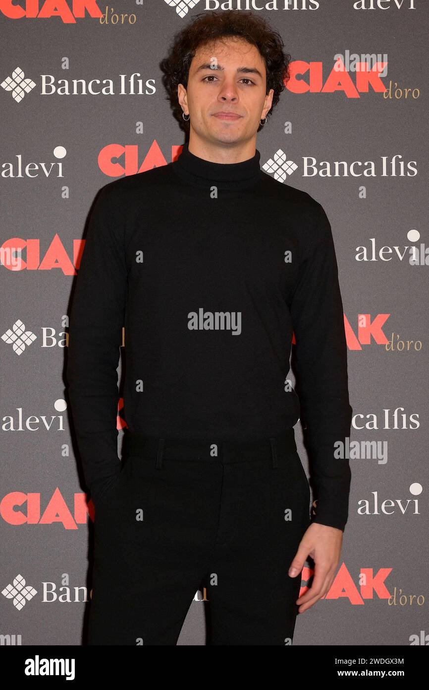 Damiano Gavino bei der Verleihung des Filmpreises Ciak d oro 2023 im ...