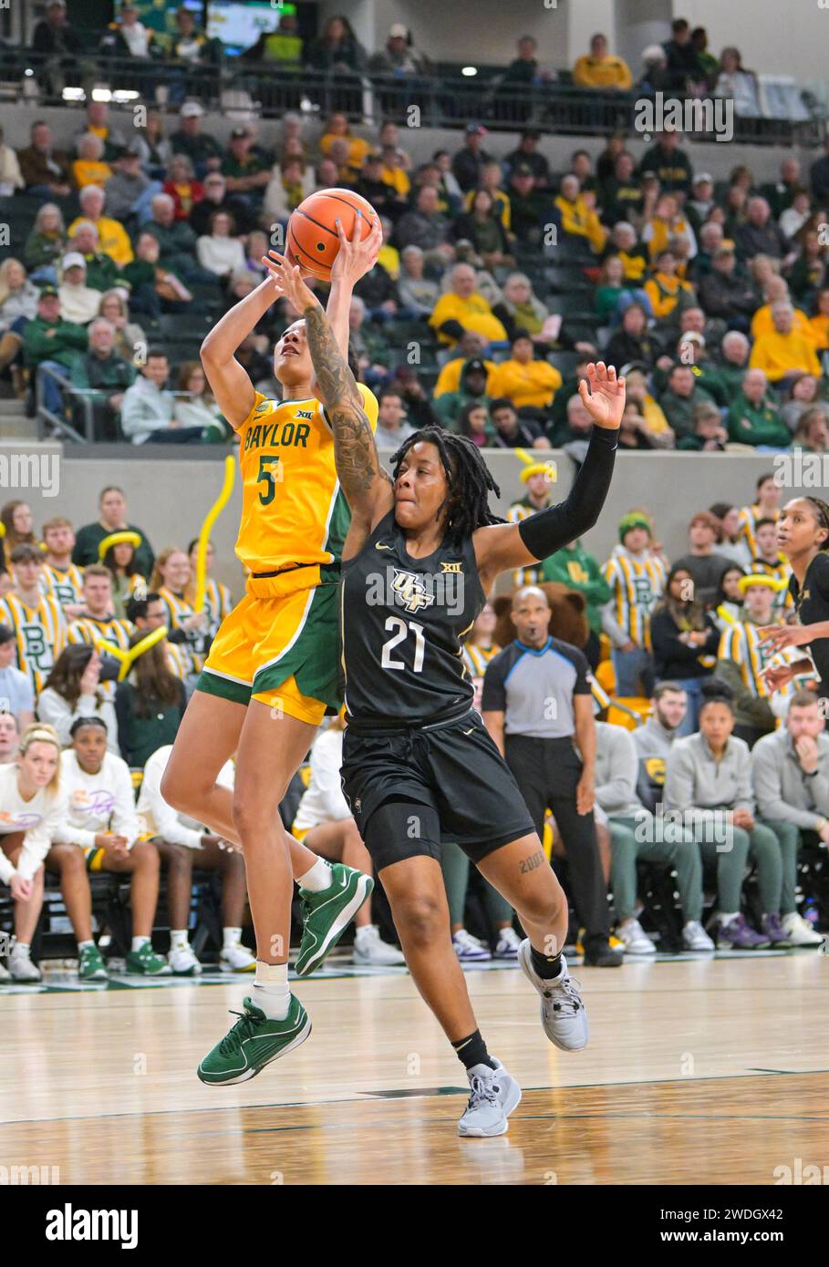 Waco, Texas, USA. 20th Jan, 2024. Baylor Lady Bears guard Darianna ...