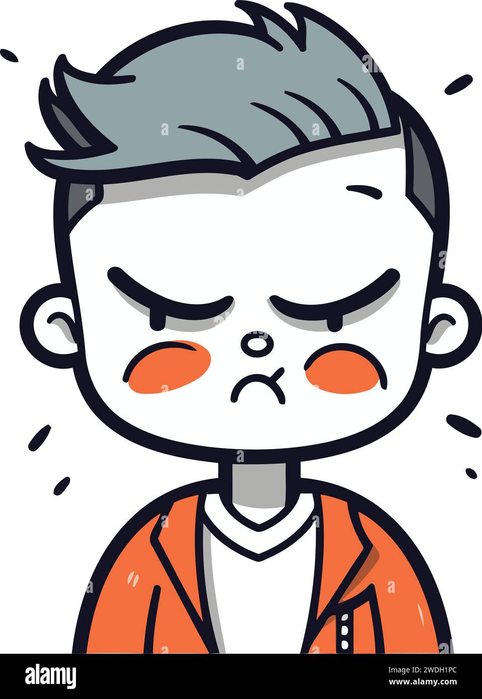 Angry crying man Cut Out Stock Images & Pictures - Alamy