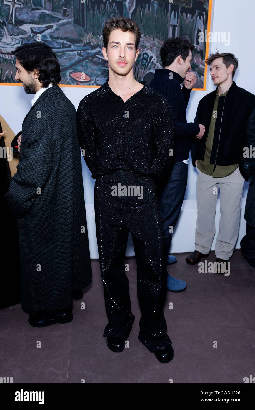 Paris, France. 20th Jan, 2024. Manu Rios attends LOEWE Fall/Winter 2024 ...