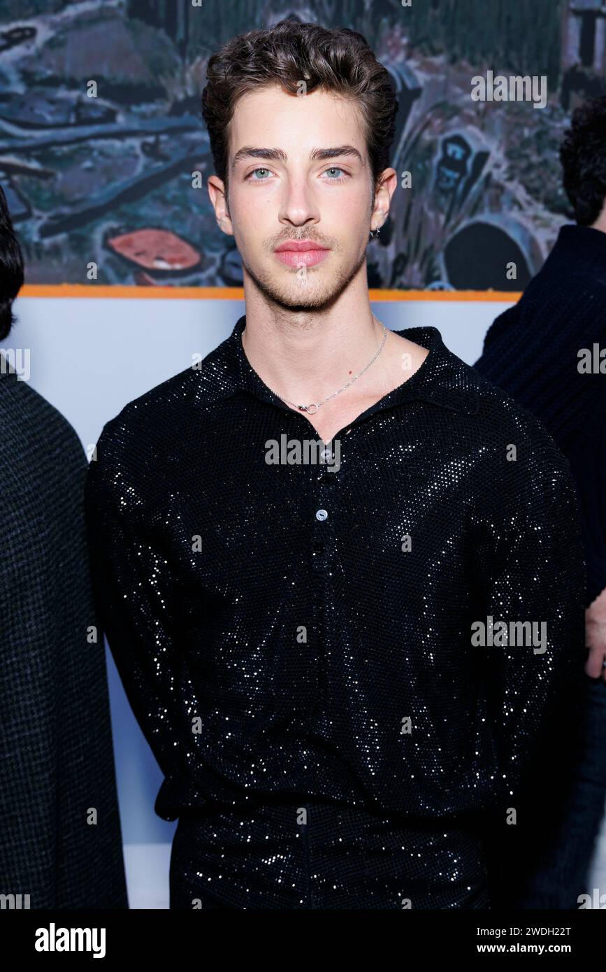 Paris, France. 20th Jan, 2024. Manu Rios attends LOEWE Fall/Winter 2024 ...
