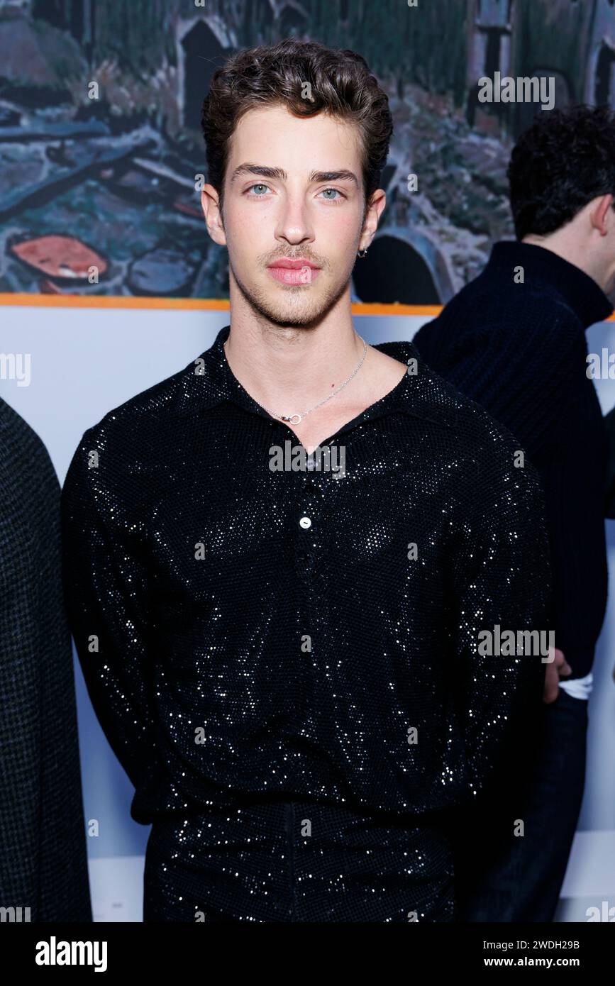 Paris, France. 20th Jan, 2024. Manu Rios attends LOEWE Fall/Winter 2024 ...