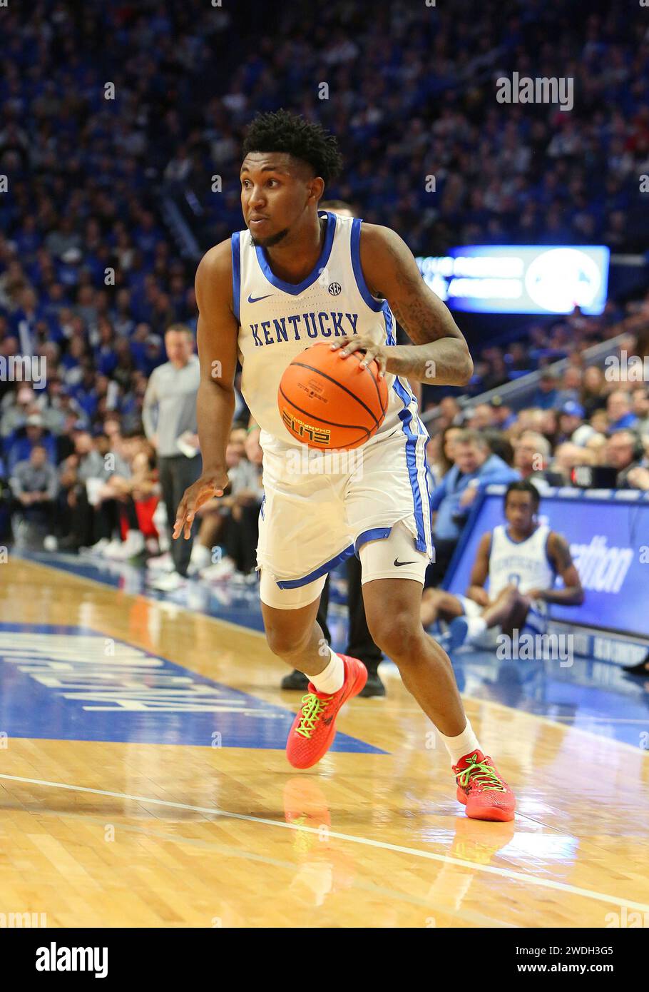 LEXINGTON, KY - JANUARY 20: Kentucky Wildcats guard Justin Edwards (1 ...
