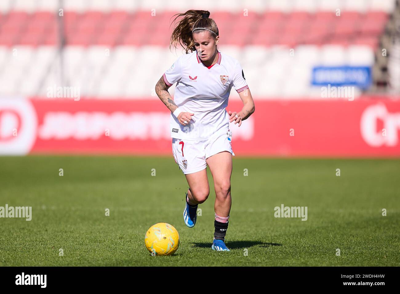 Sevilla, Spain. 20th Jan, 2024. Rosa Otermin of Sevilla FC during the ...