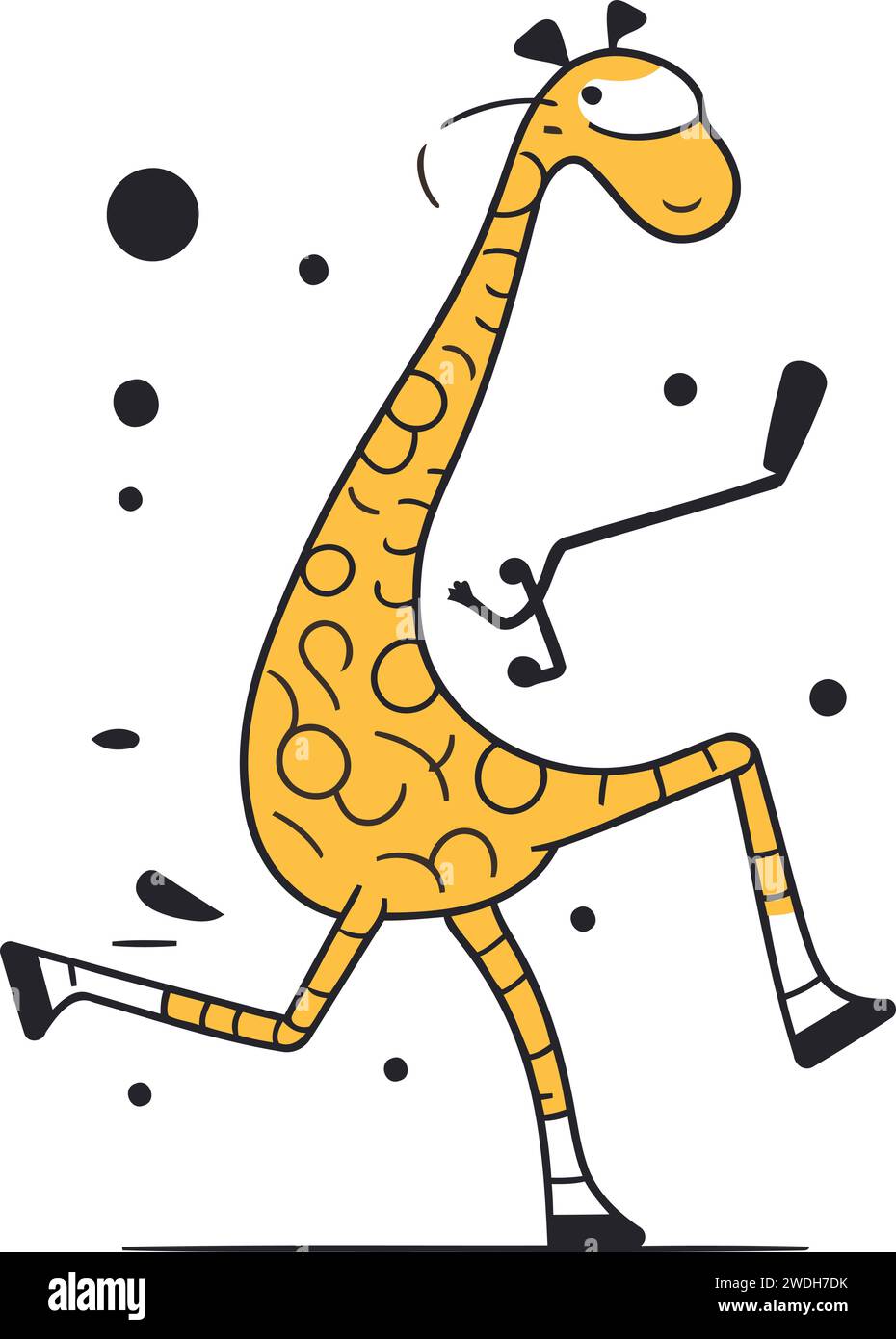 African style dancing Stock Vector Images - Alamy