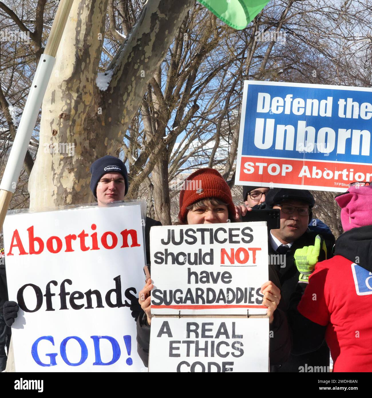 Washington, USA. 20th Jan, 2024. On the first anniversary of the first ...