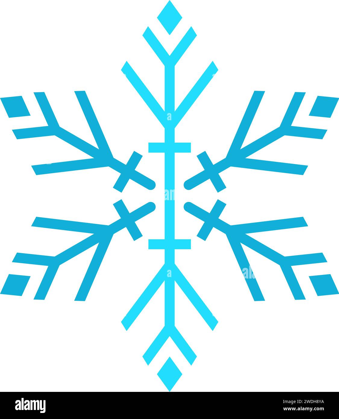 Snowflake logo icon design illustration Stock Vector Image & Art - Alamy