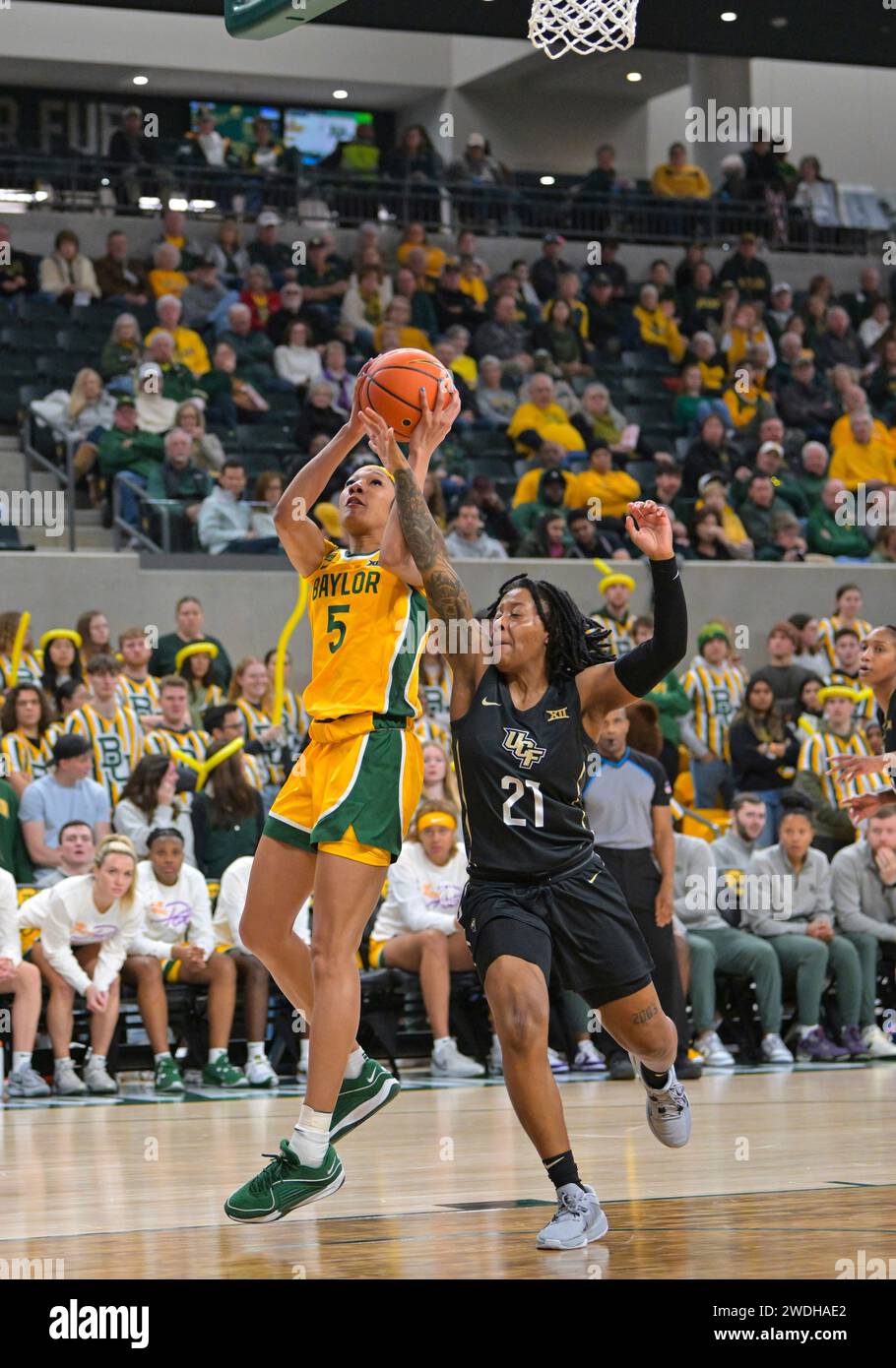 January 20 2024: Baylor Lady Bears guard Darianna Littlepage-Buggs (5 ...
