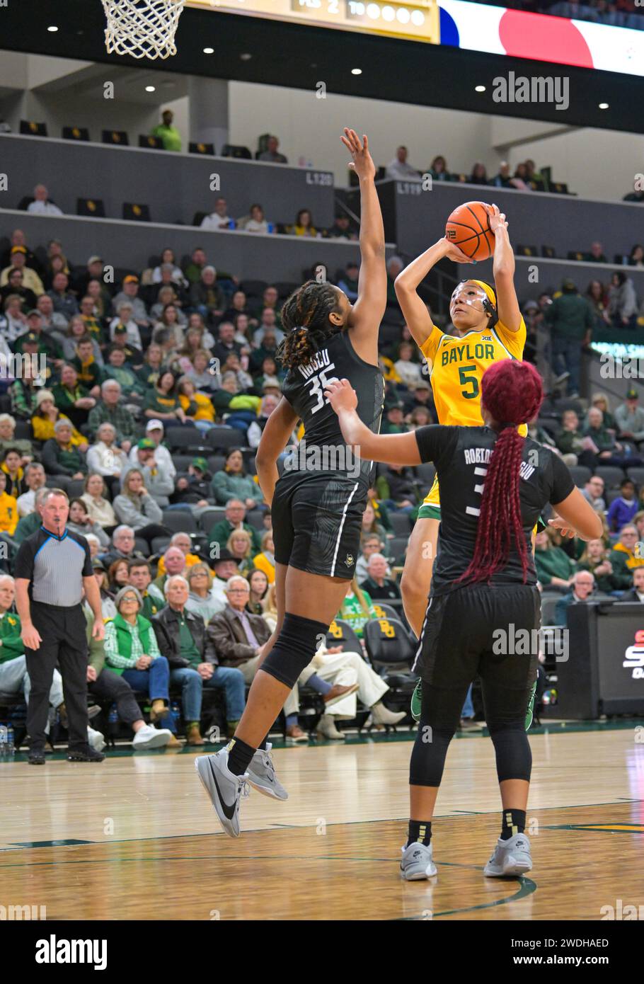 January 20 2024: Baylor Lady Bears guard Darianna Littlepage-Buggs (5 ...