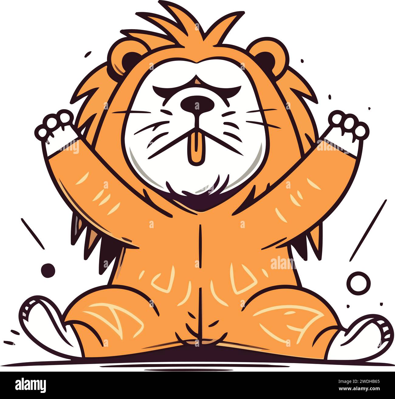 Lion pose yoga hi-res stock photography and images - Alamy